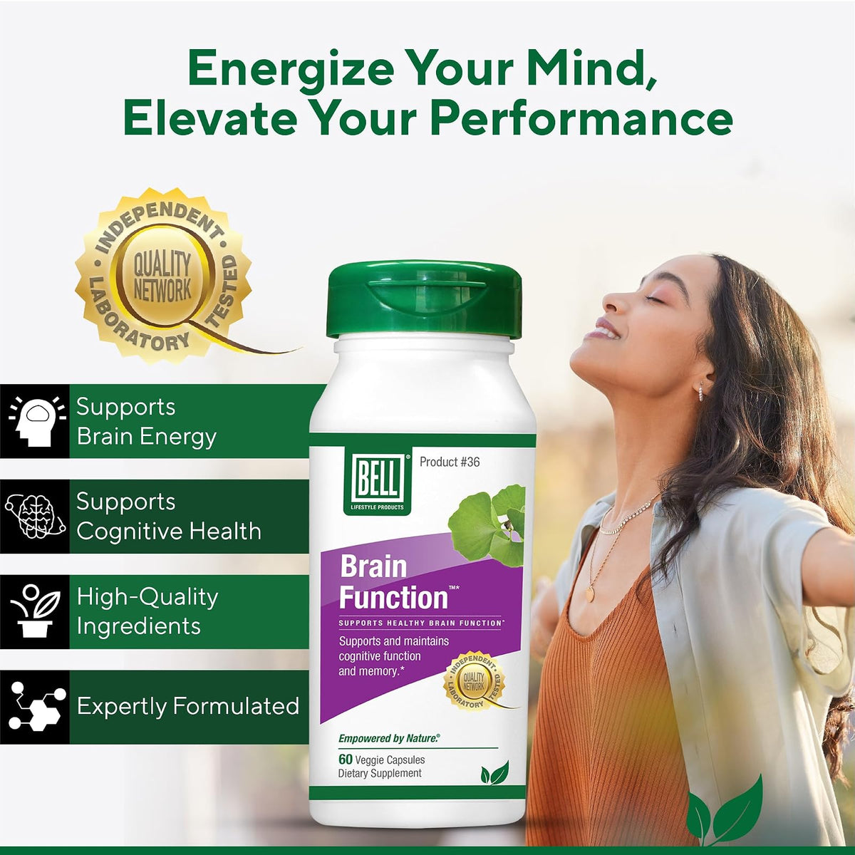 support cognitive health with Ginkgo