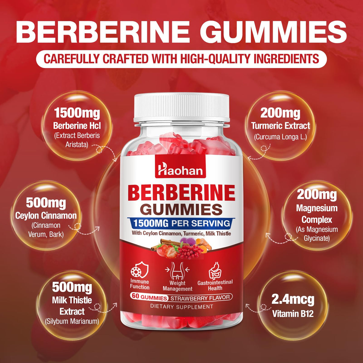 Support digestion with Haohan gummies