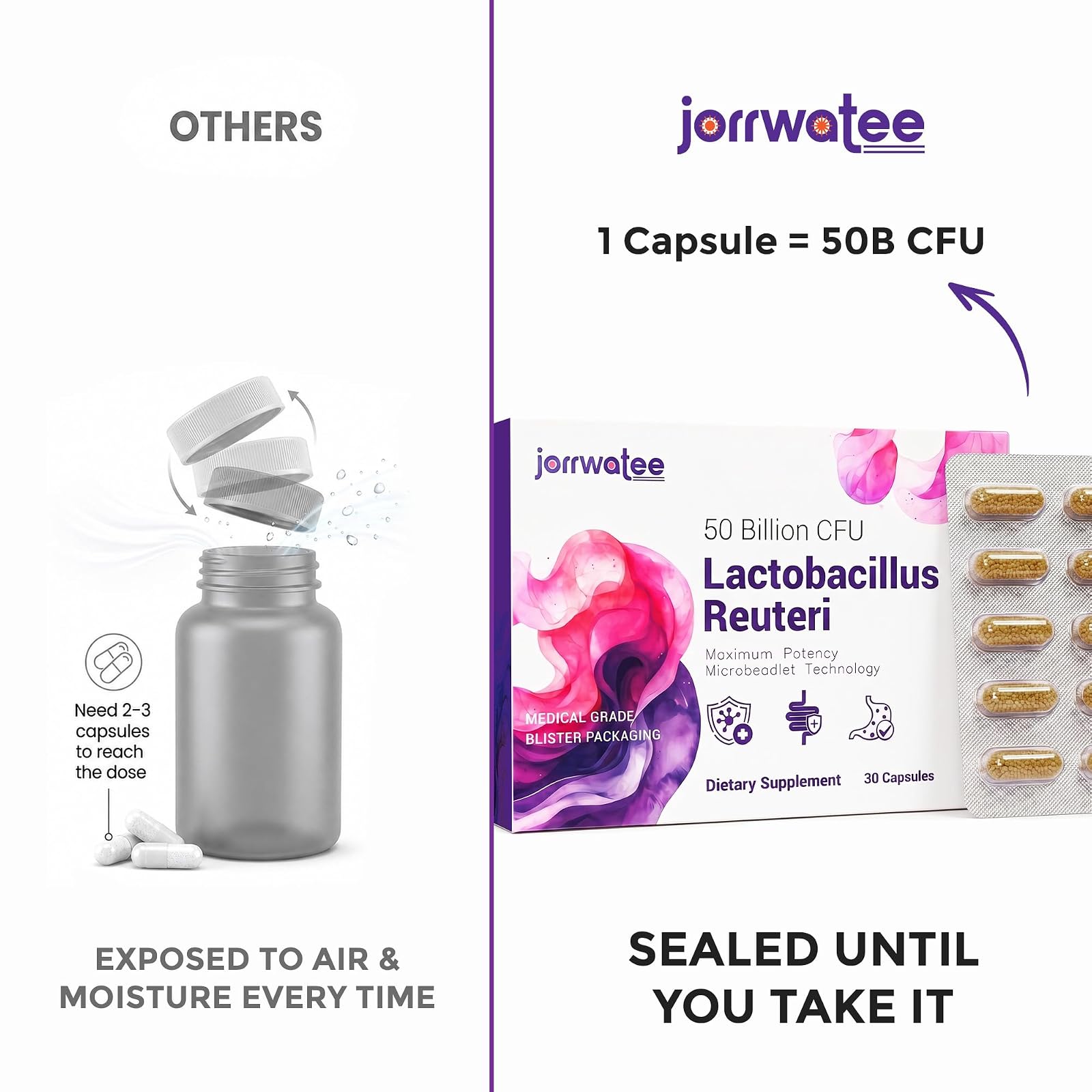 support digestive balance with Lactobacillus