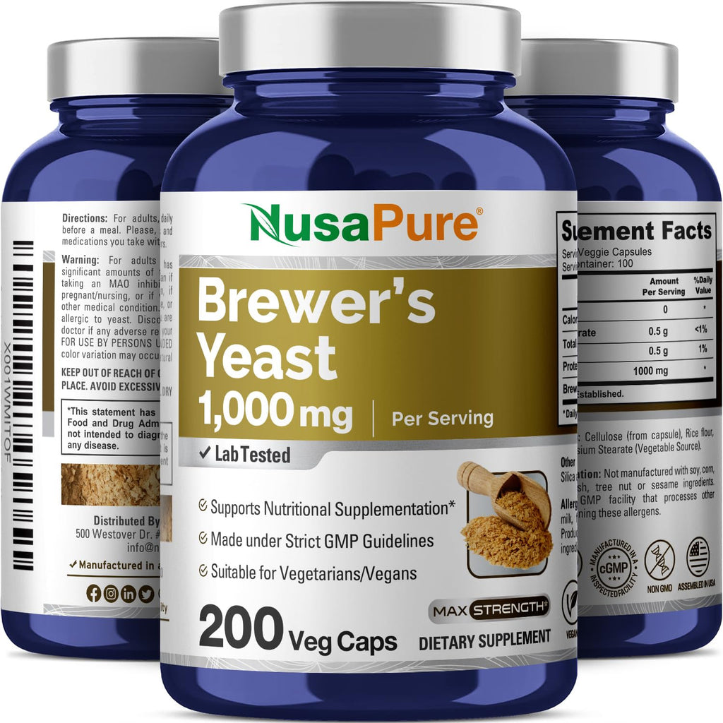 support digestive health with brewer's yeast