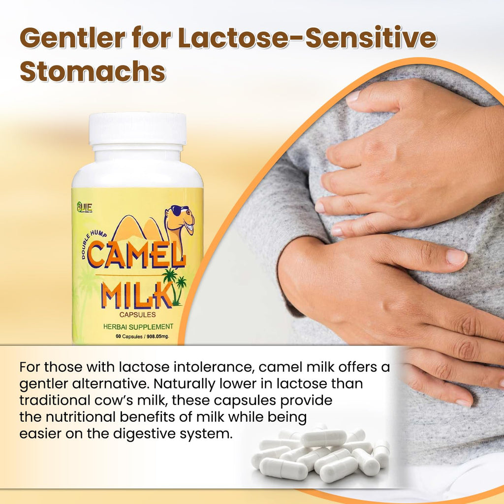 Support digestive health with camel milk