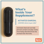 support digestive health with charcoal