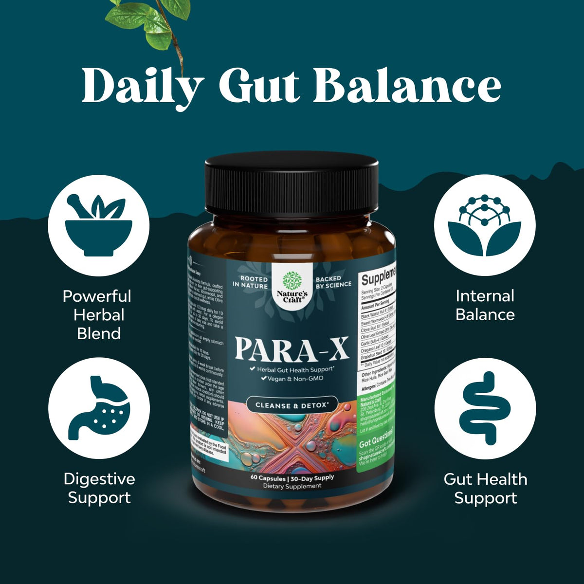 support digestive health with cleanse