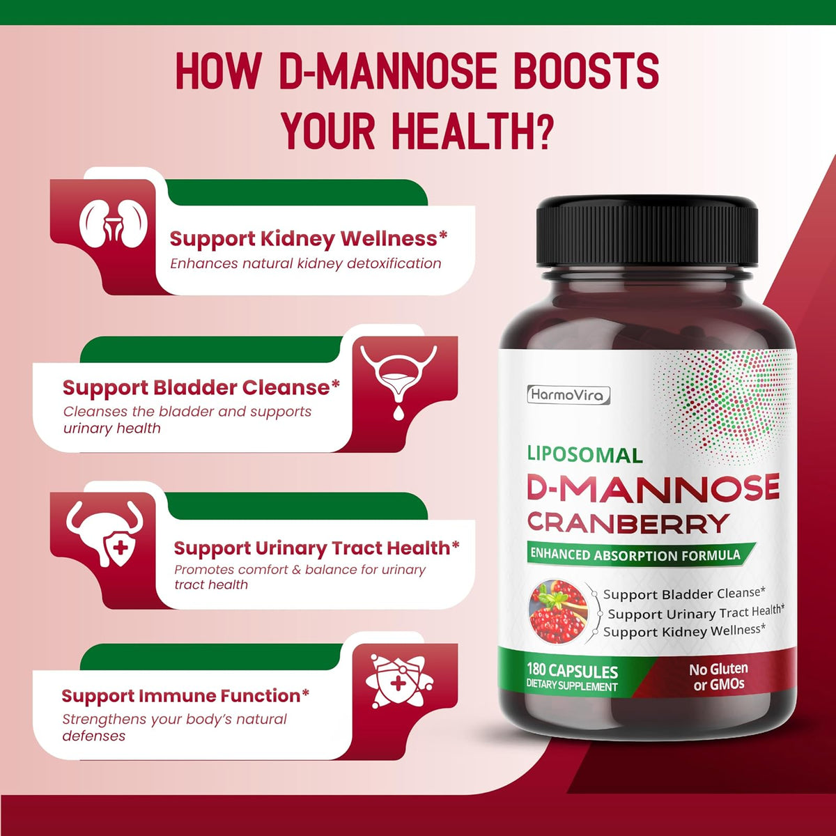 Support digestive health with D-Mannose