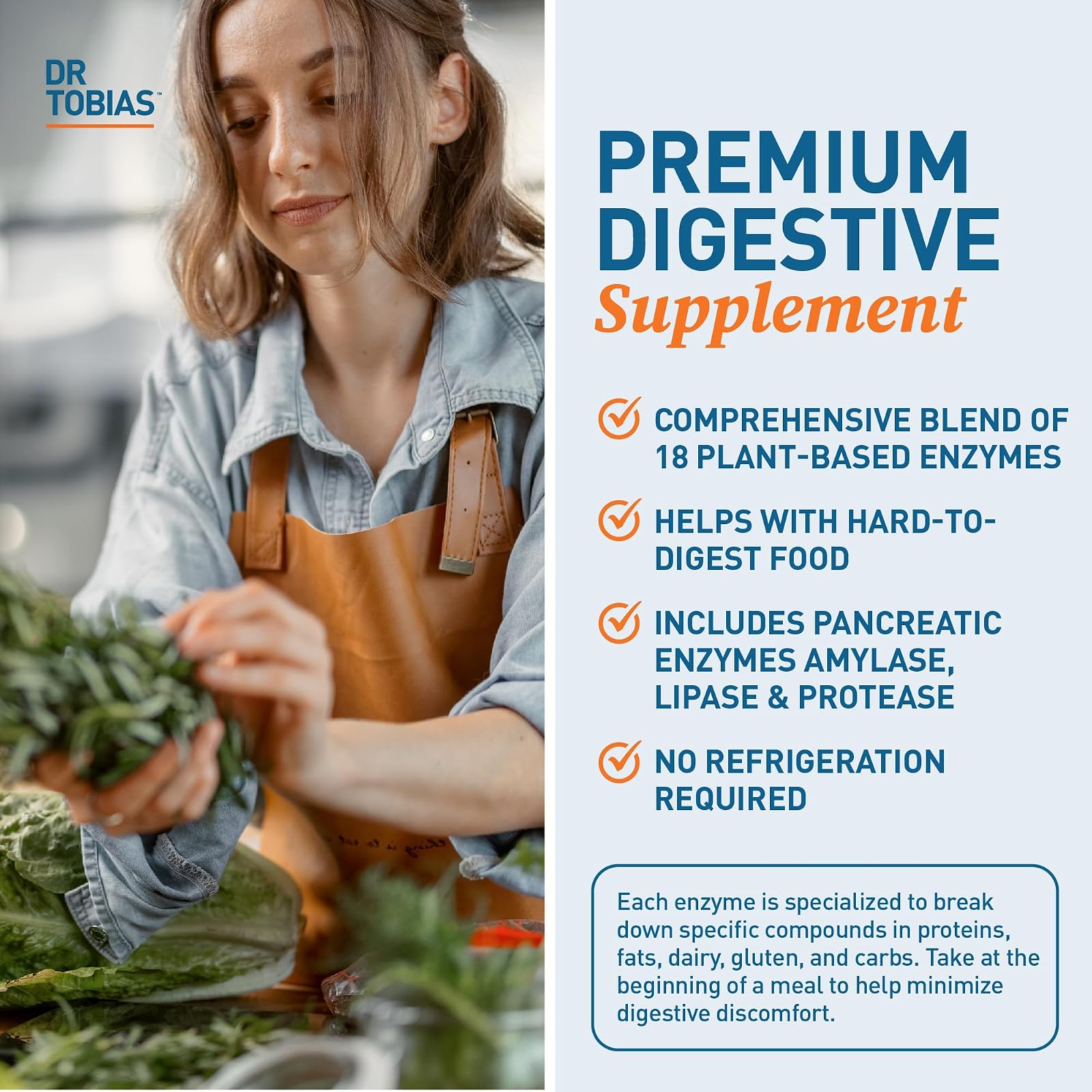 support digestive health with enzymes