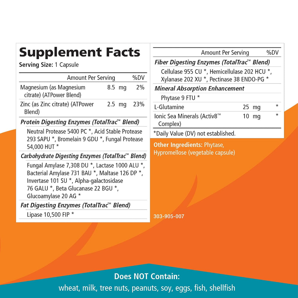 Support digestive health with enzymes