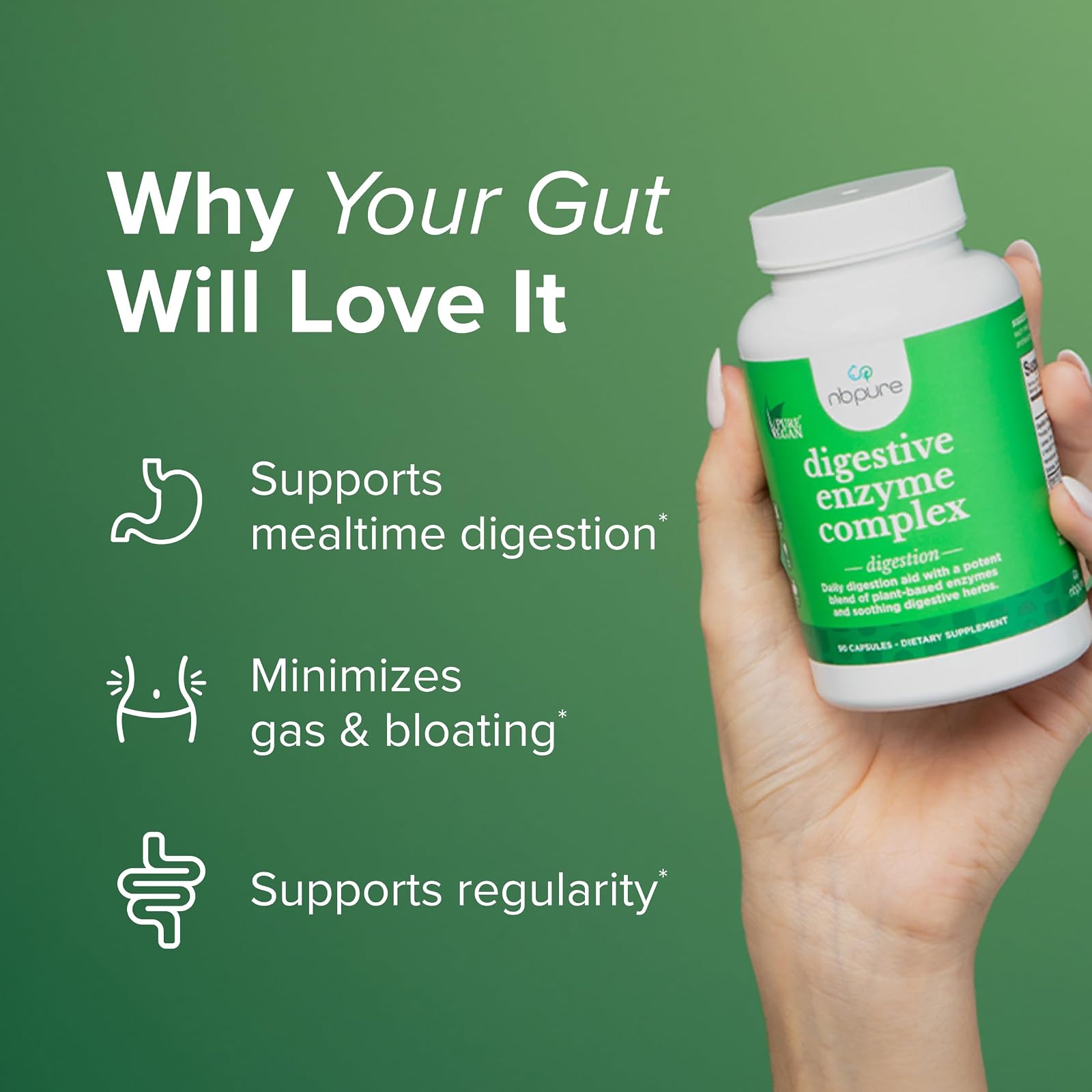 support digestive health with enzymes