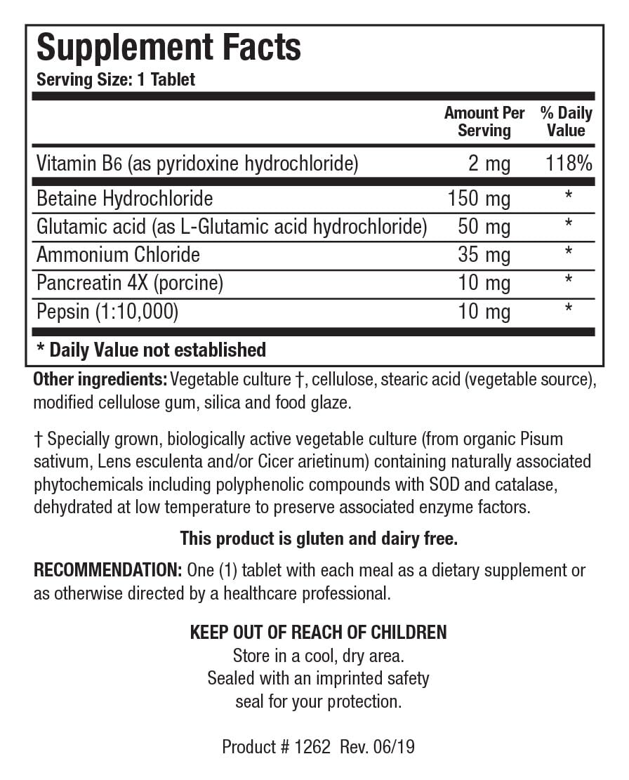 support digestive health with enzymes