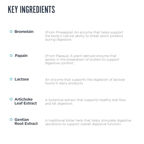 support digestive health with enzymes