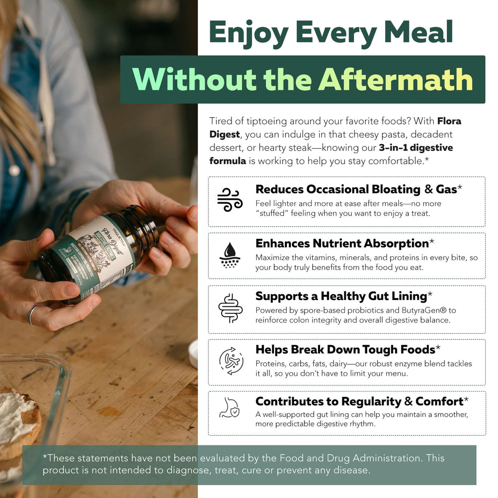 support digestive health with enzymes