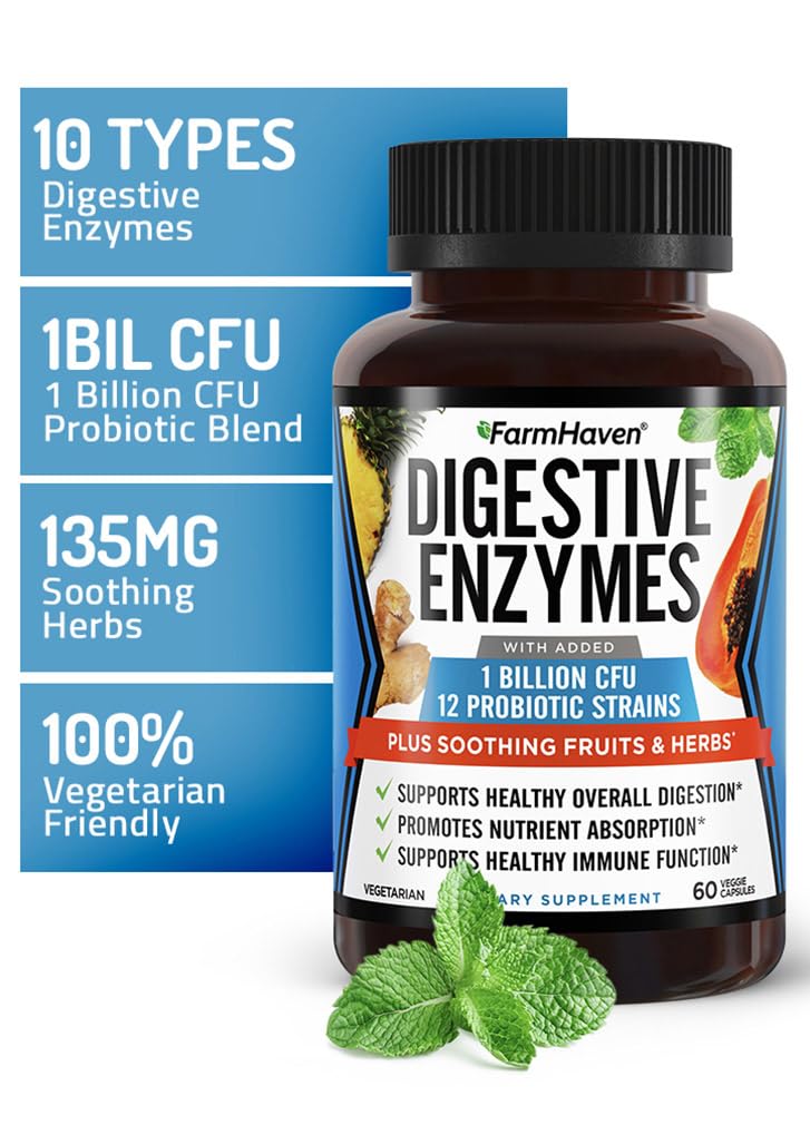 support digestive health with enzymes