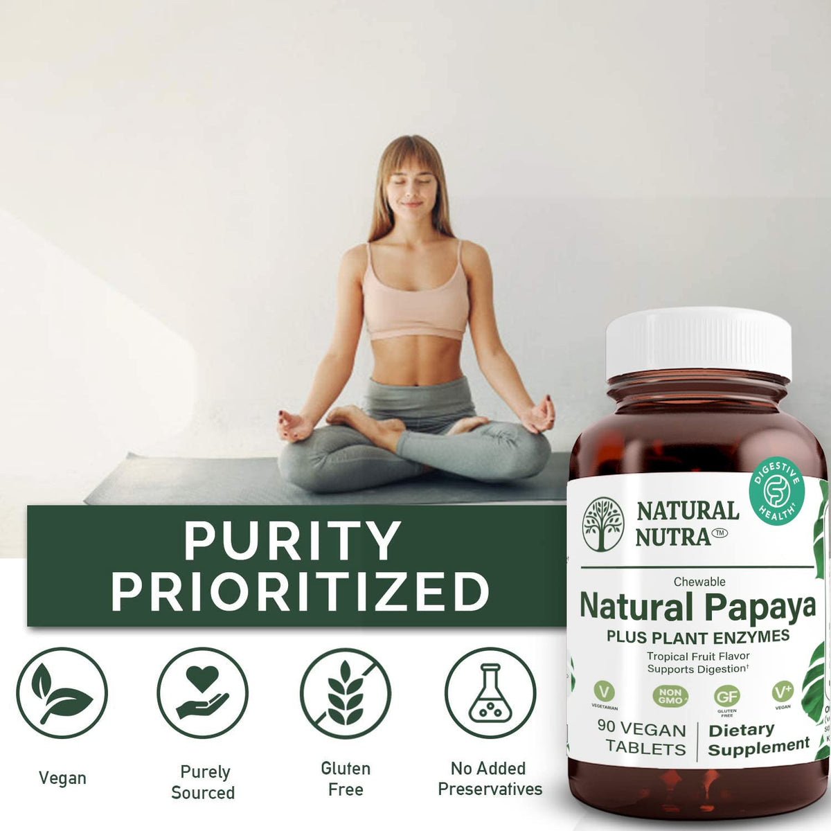 support digestive health with enzymes