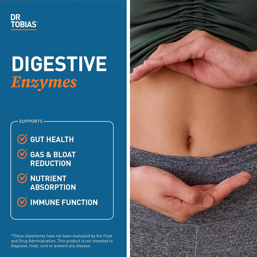 support digestive health with enzymes