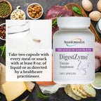 support digestive health with enzymes