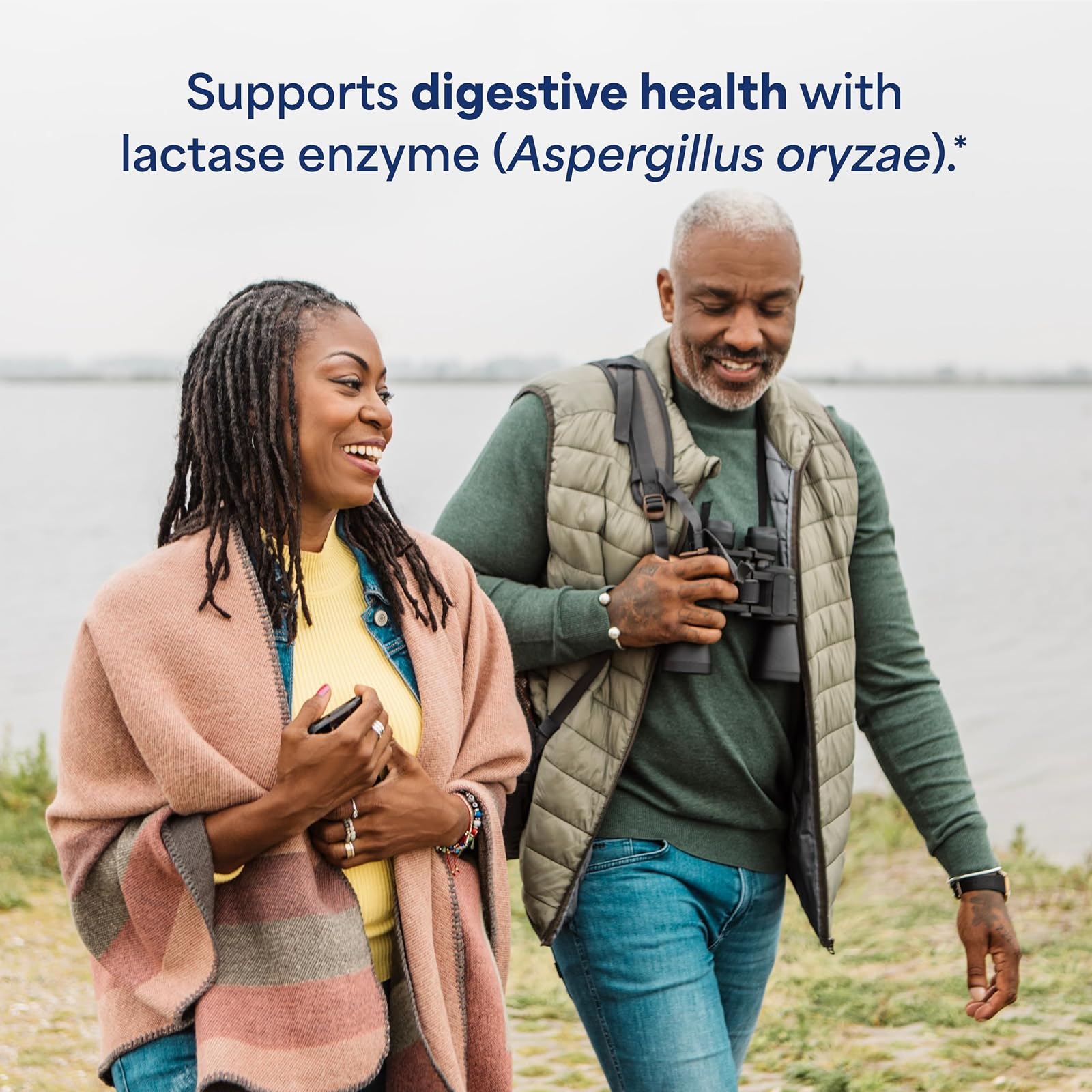 support digestive health with lactase