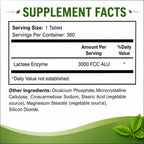support digestive health with lactase