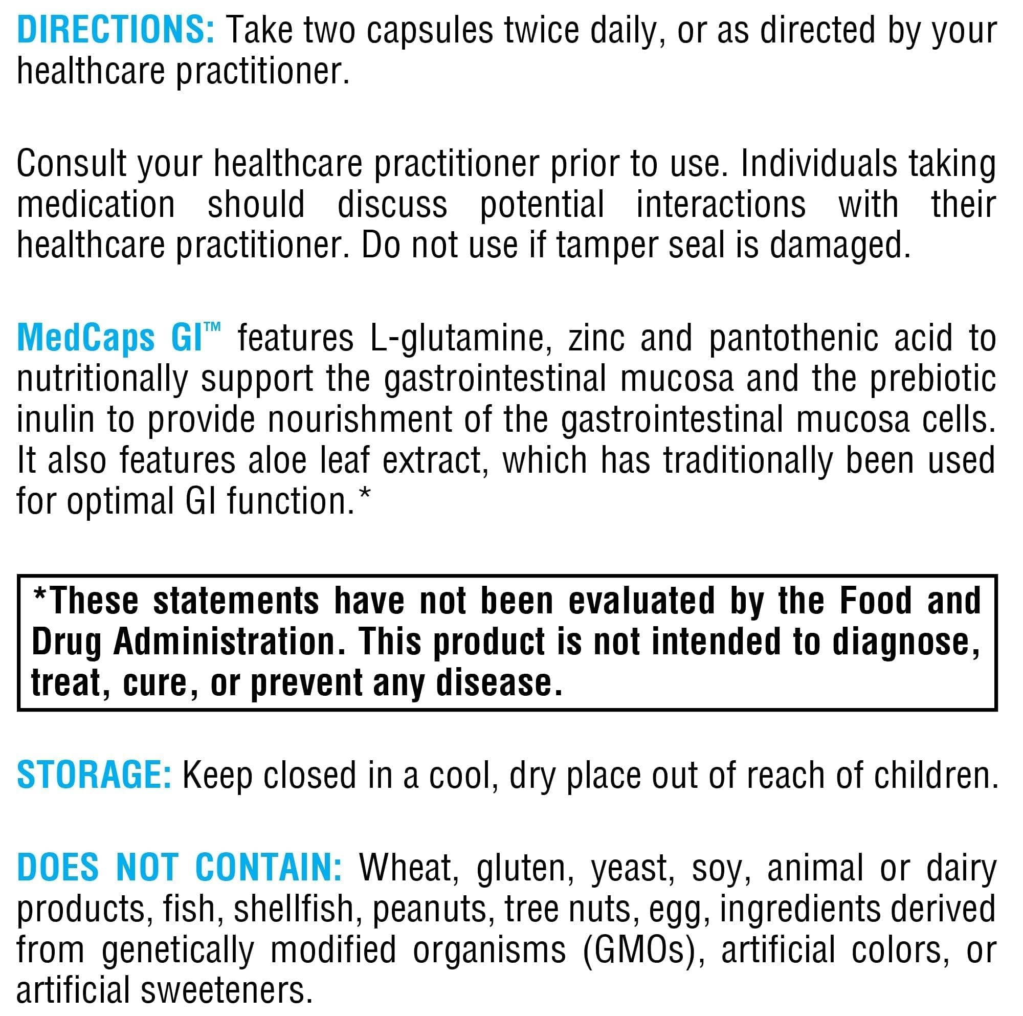 support digestive health with MedCaps GI