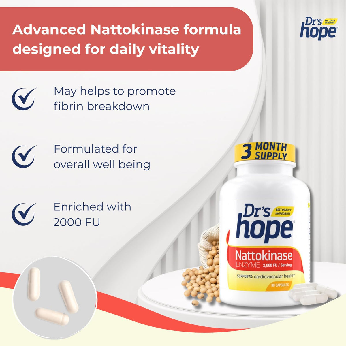 support digestive health with Nattokinase