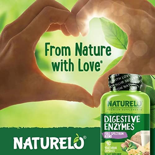 support digestive health with NATURELO enzymes