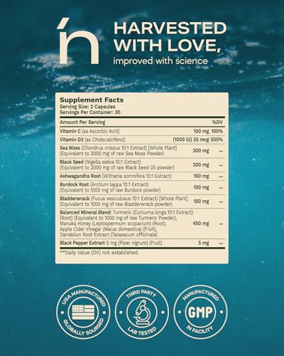 support digestive health with sea moss