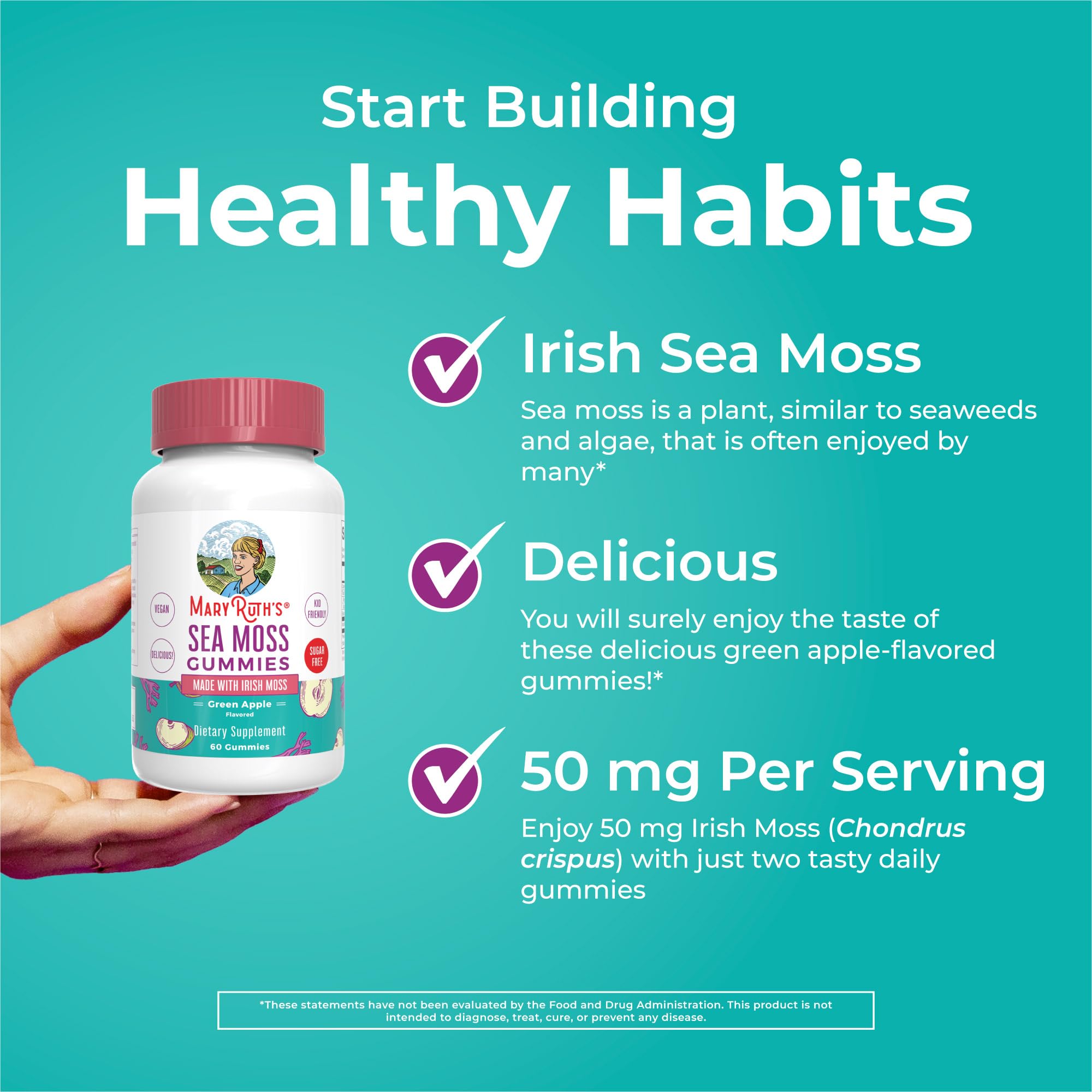 Support digestive health with sea moss
