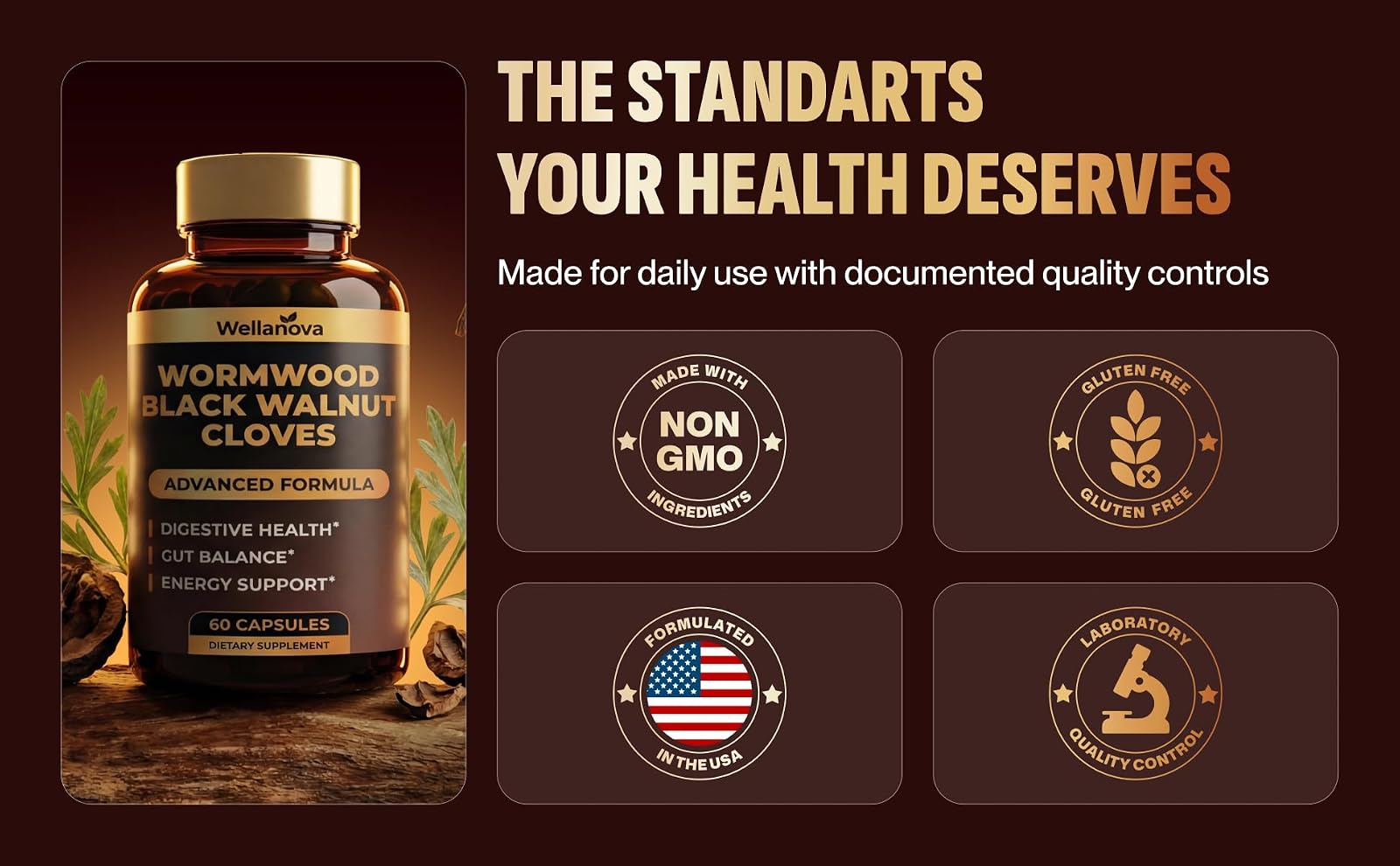 Support digestive health with Wormwood