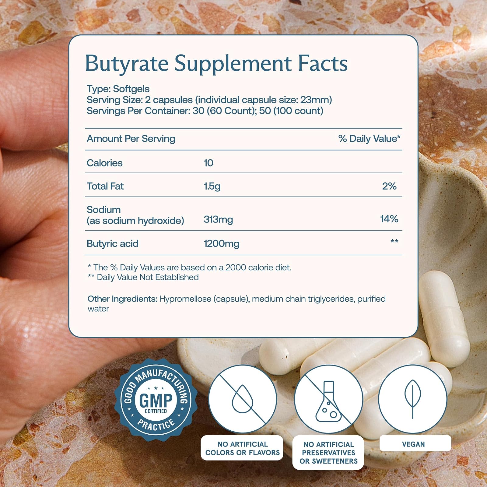 support digestive wellness with butyrate