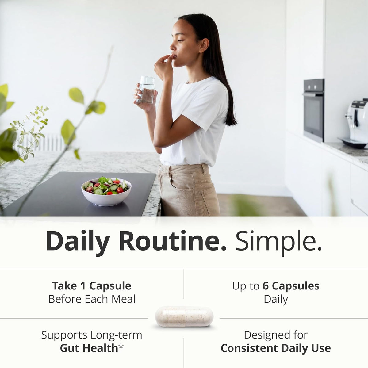 support digestive wellness with capsules