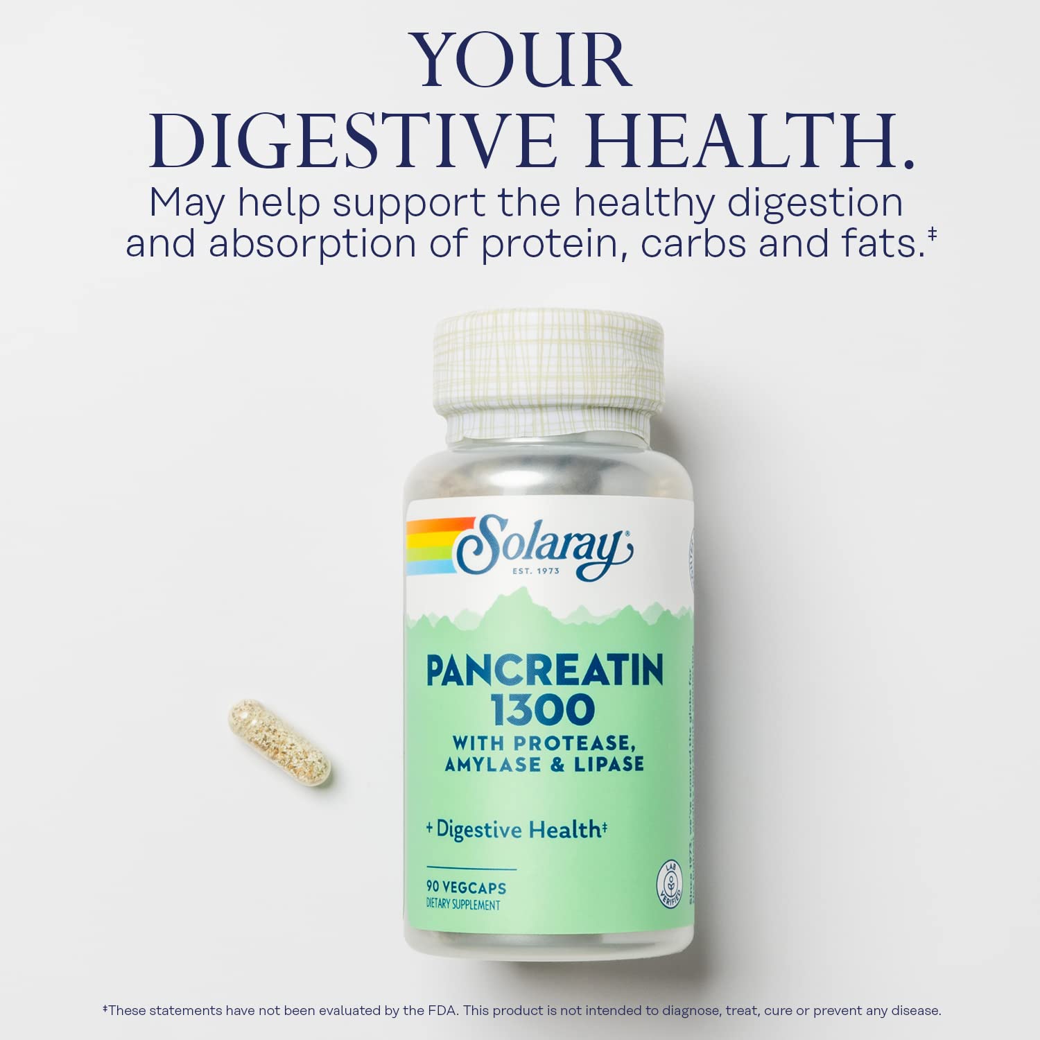 support digestive wellness with pancreatin