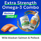 support dog coat with fish oil