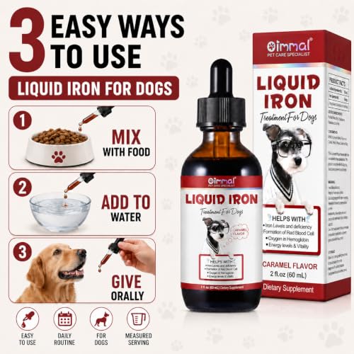 support dog health with iron