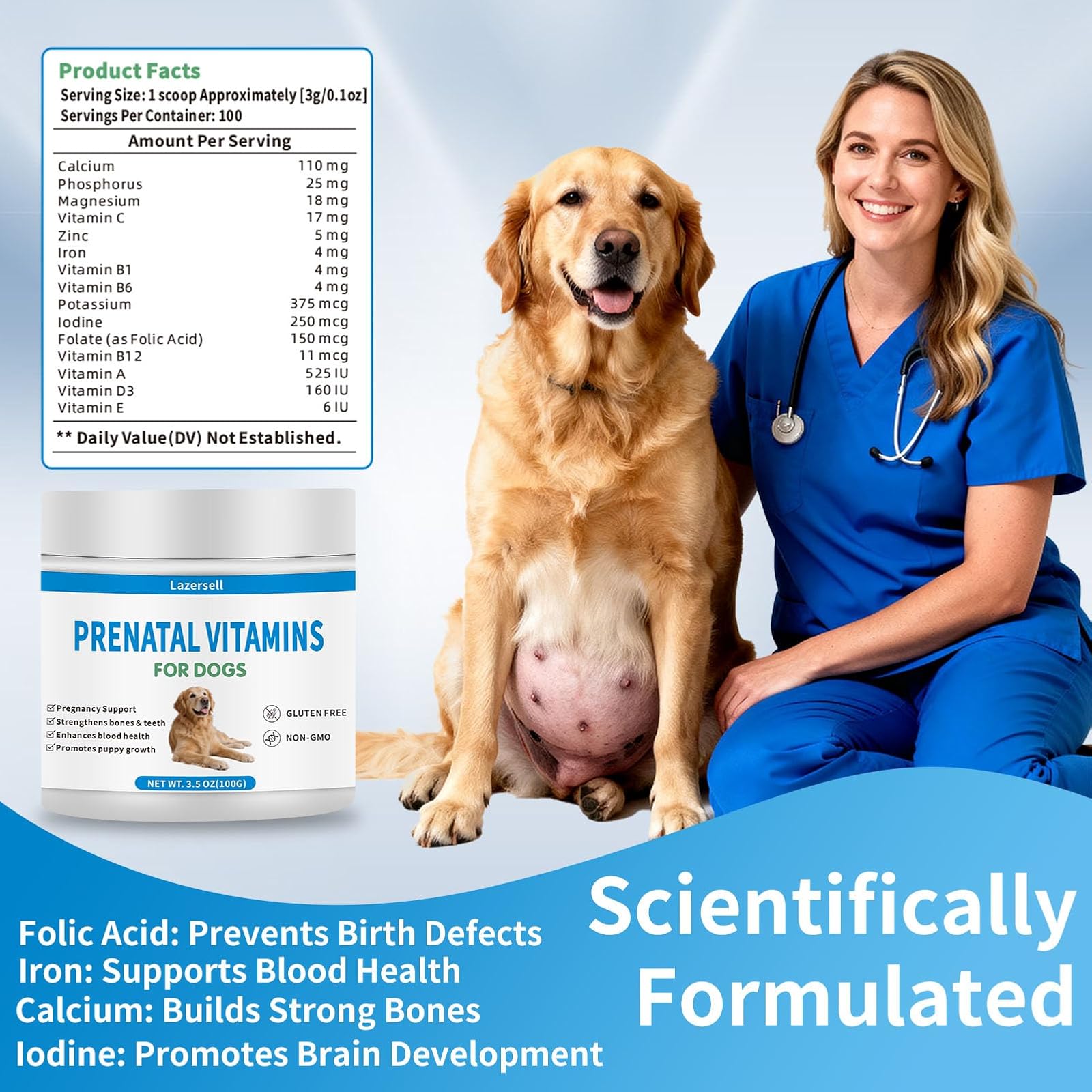 Support dog prenatal nutrition needs