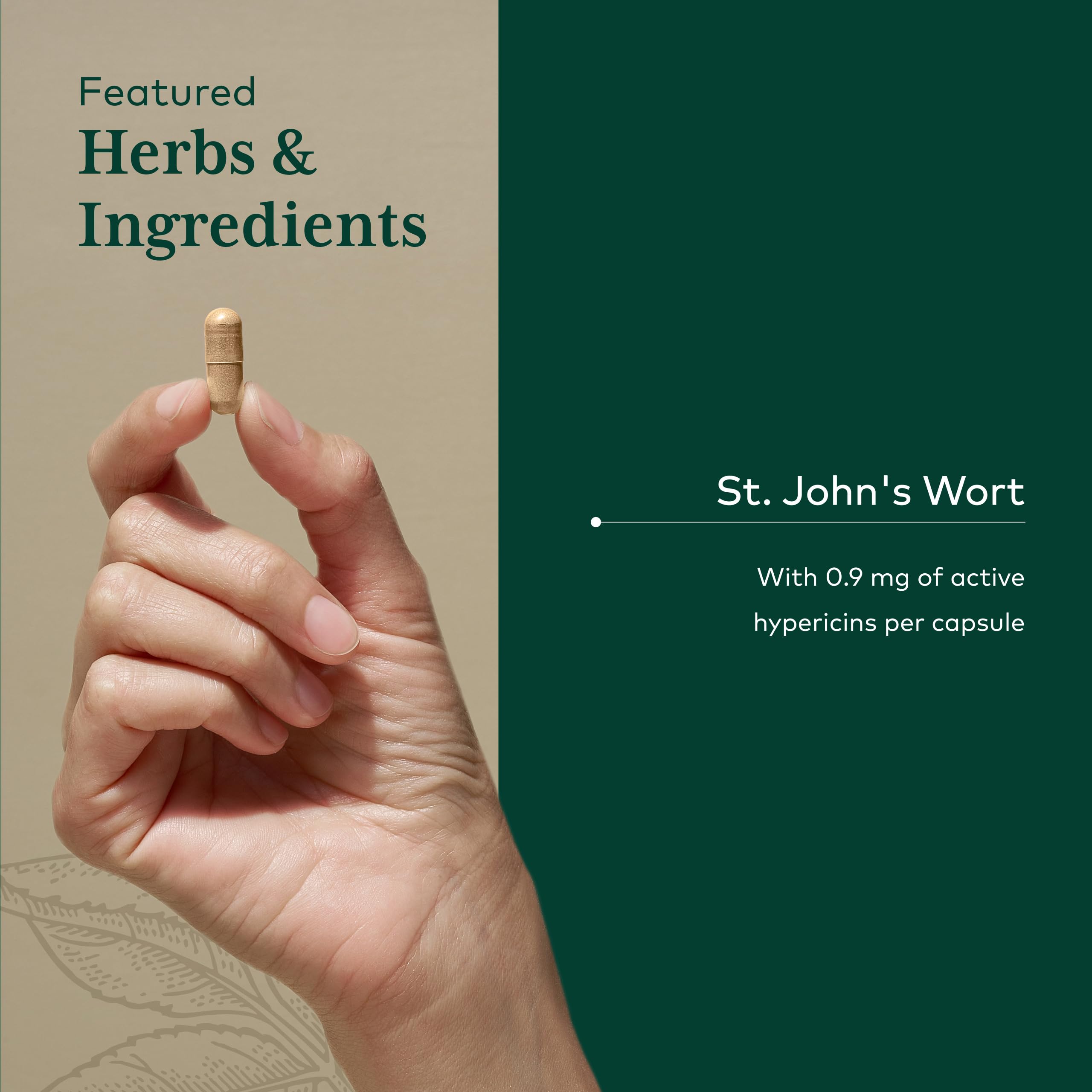 support emotional balance with st. john's wort