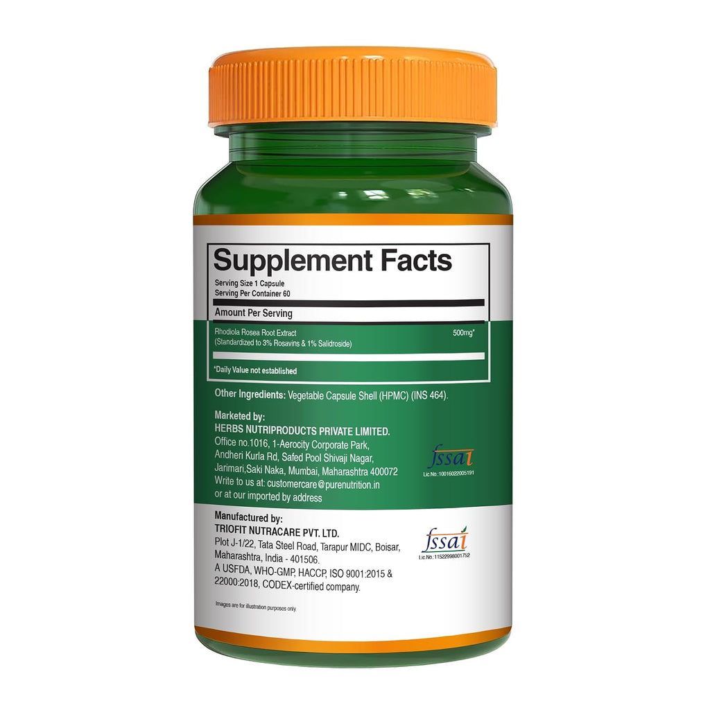 Support endurance with Rhodiola