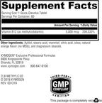 support energy levels with B12