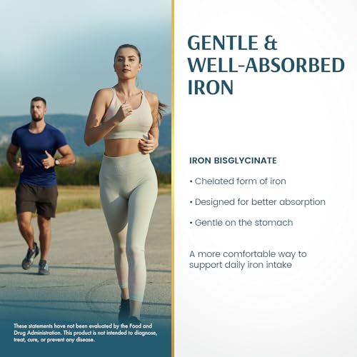 support energy levels with iron