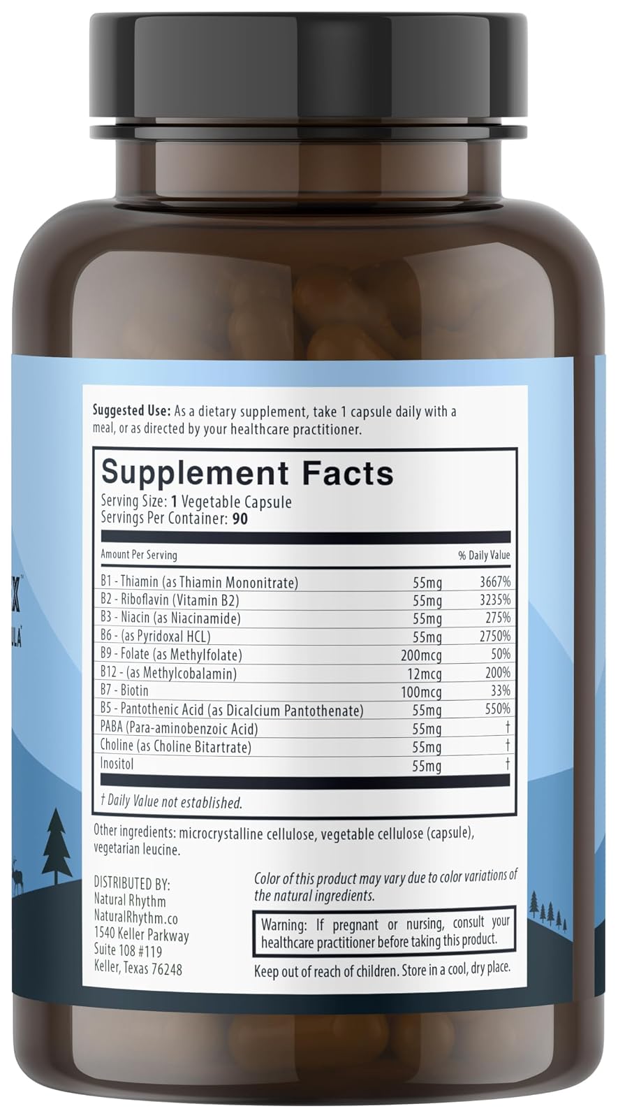 support energy levels with vitamin b complex