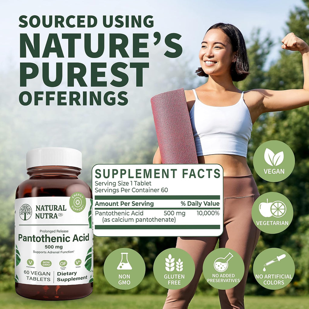 Support energy metabolism with B5