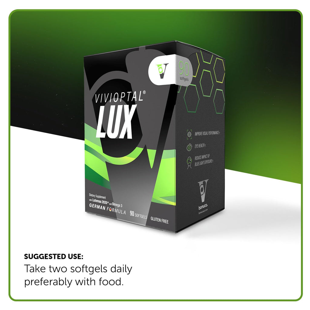 Support eye health with vitamins