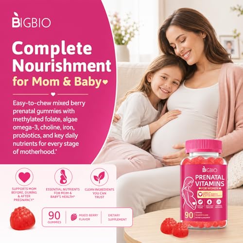 support fetal development with methylfolate gummies