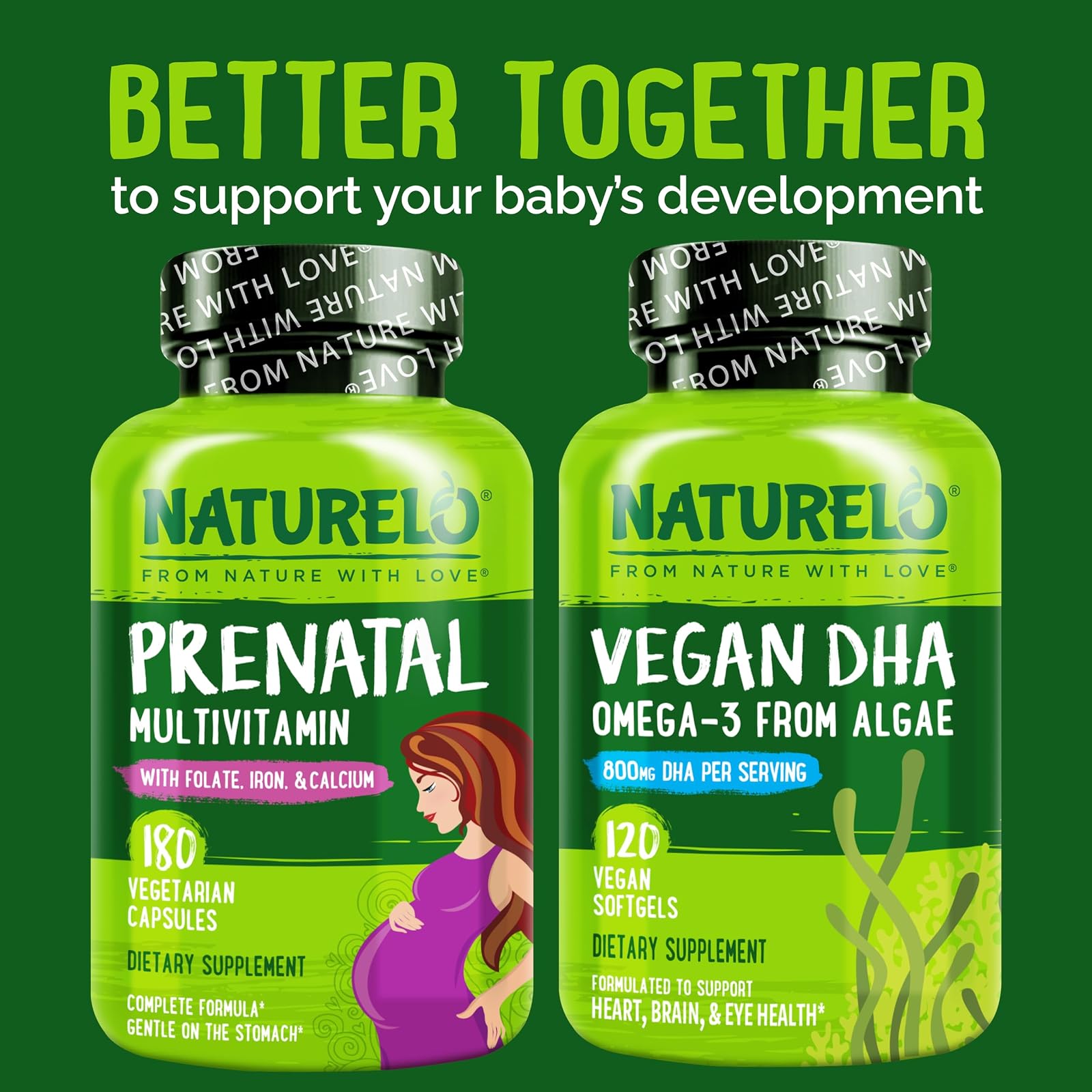 support fetal development with prenatal DHA