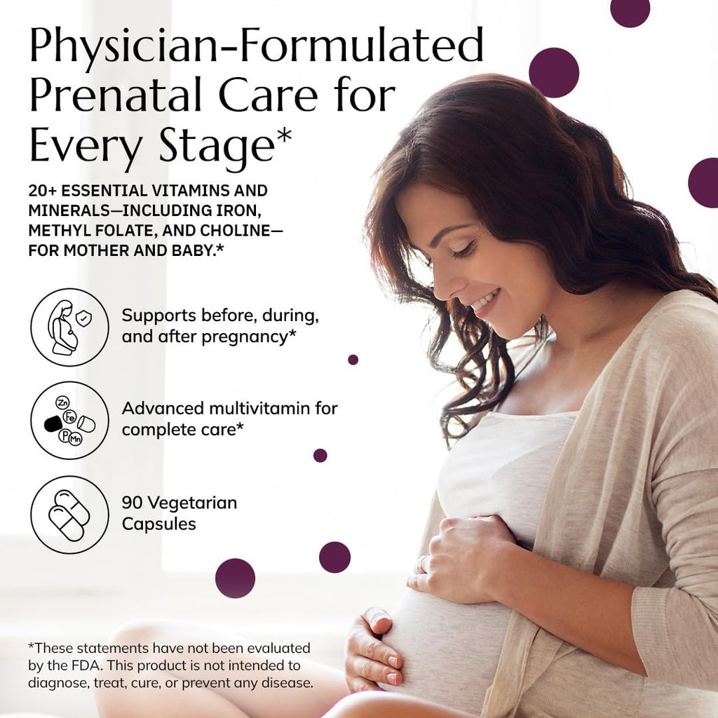 support fetal development with vitamins