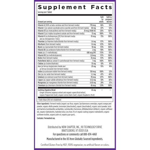 support fetal development with vitamins