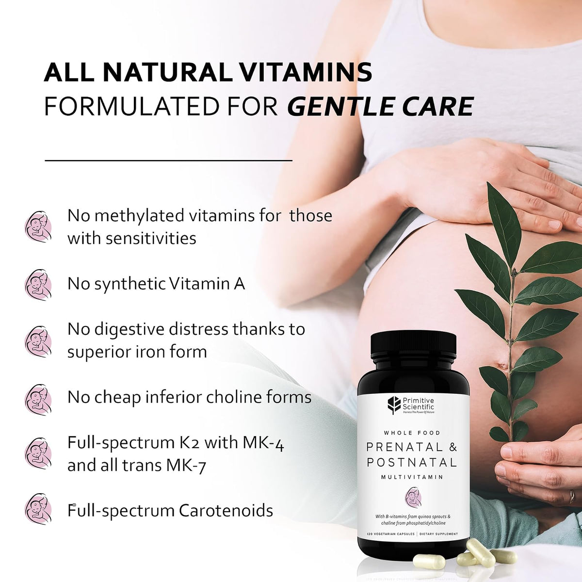support fetal development with vitamins