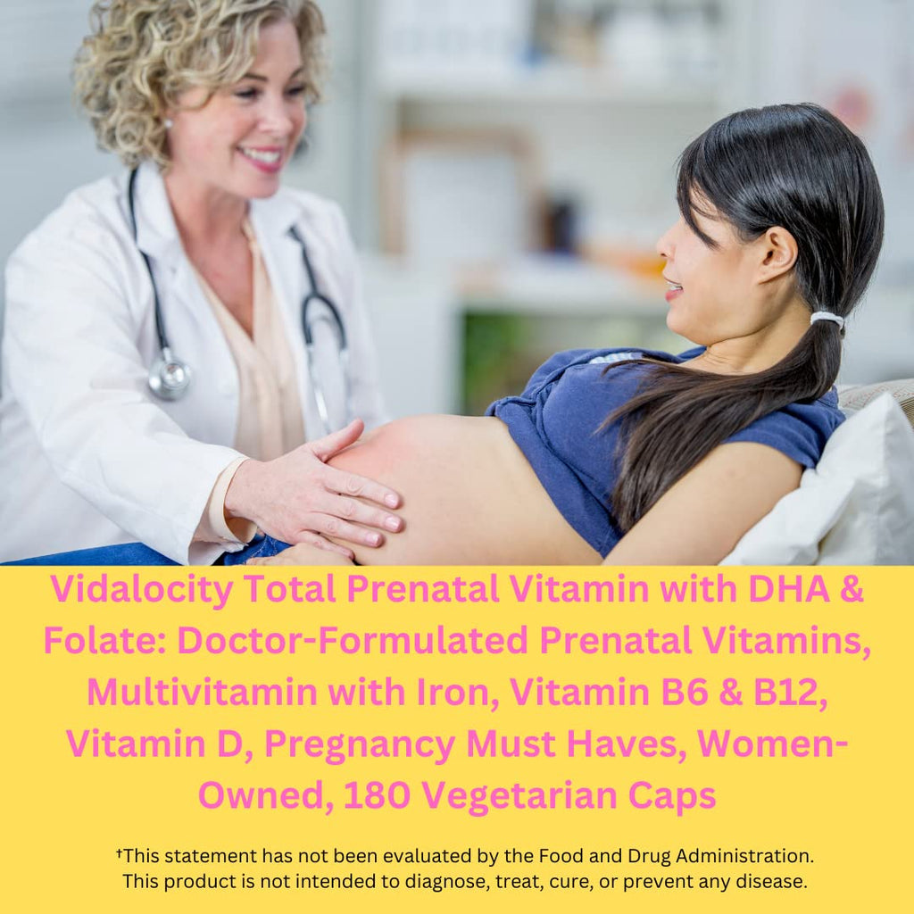 Support fetal development with vitamins