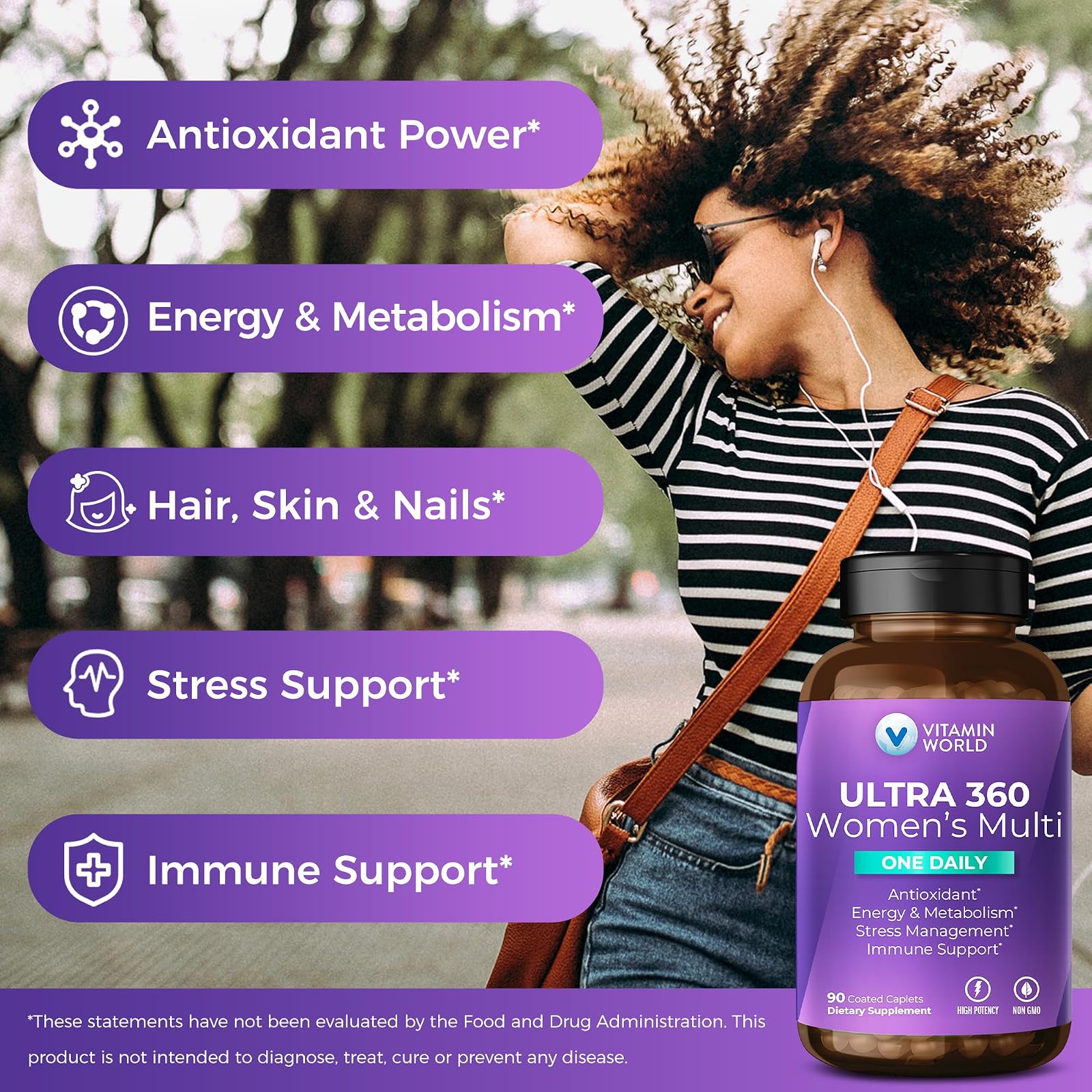 support for active women multivitamin