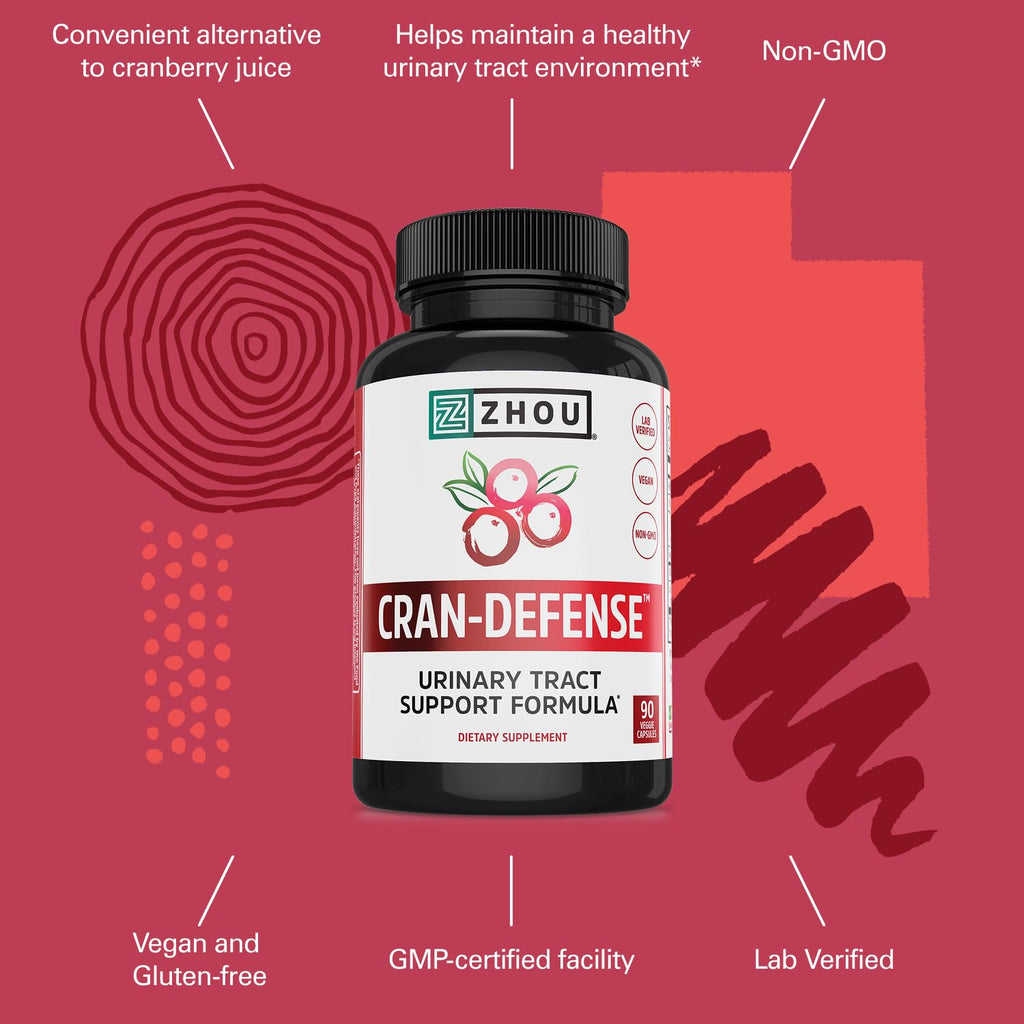 support for bladder health with cranberry