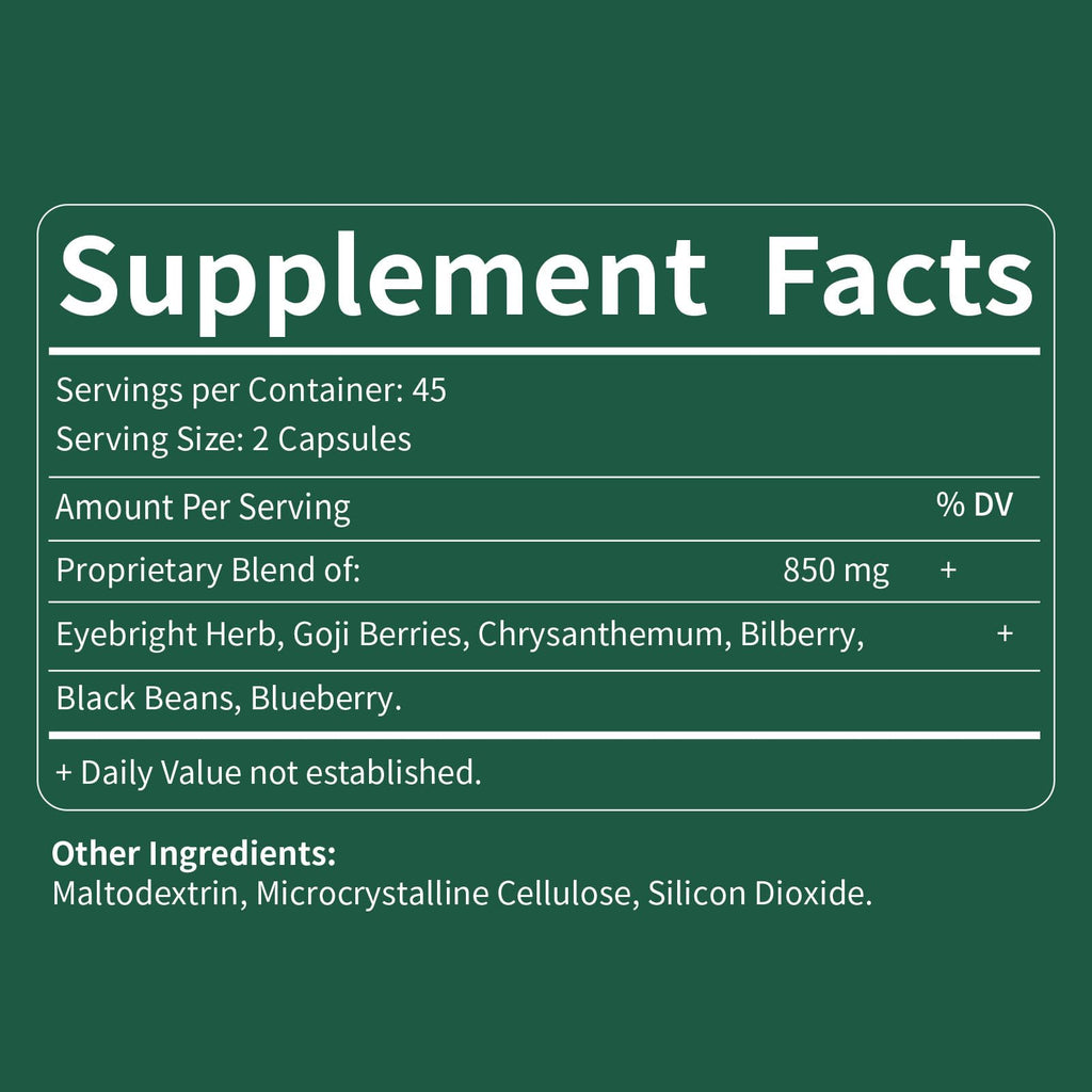 Support for eye fatigue and wellness