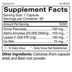 support for healthy digestion