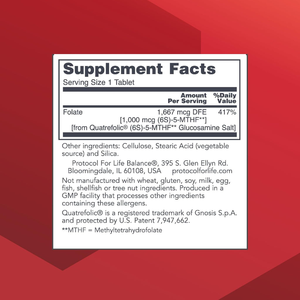 support for healthy folate levels
